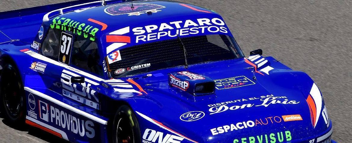 Spataro en el segundo entrenamiento